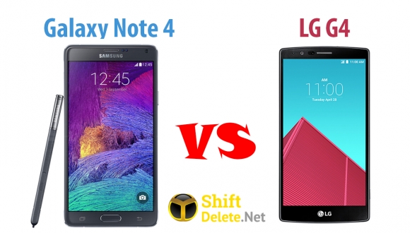 Galaxy Note 4 ile LG G4 Karşı Karşıya!